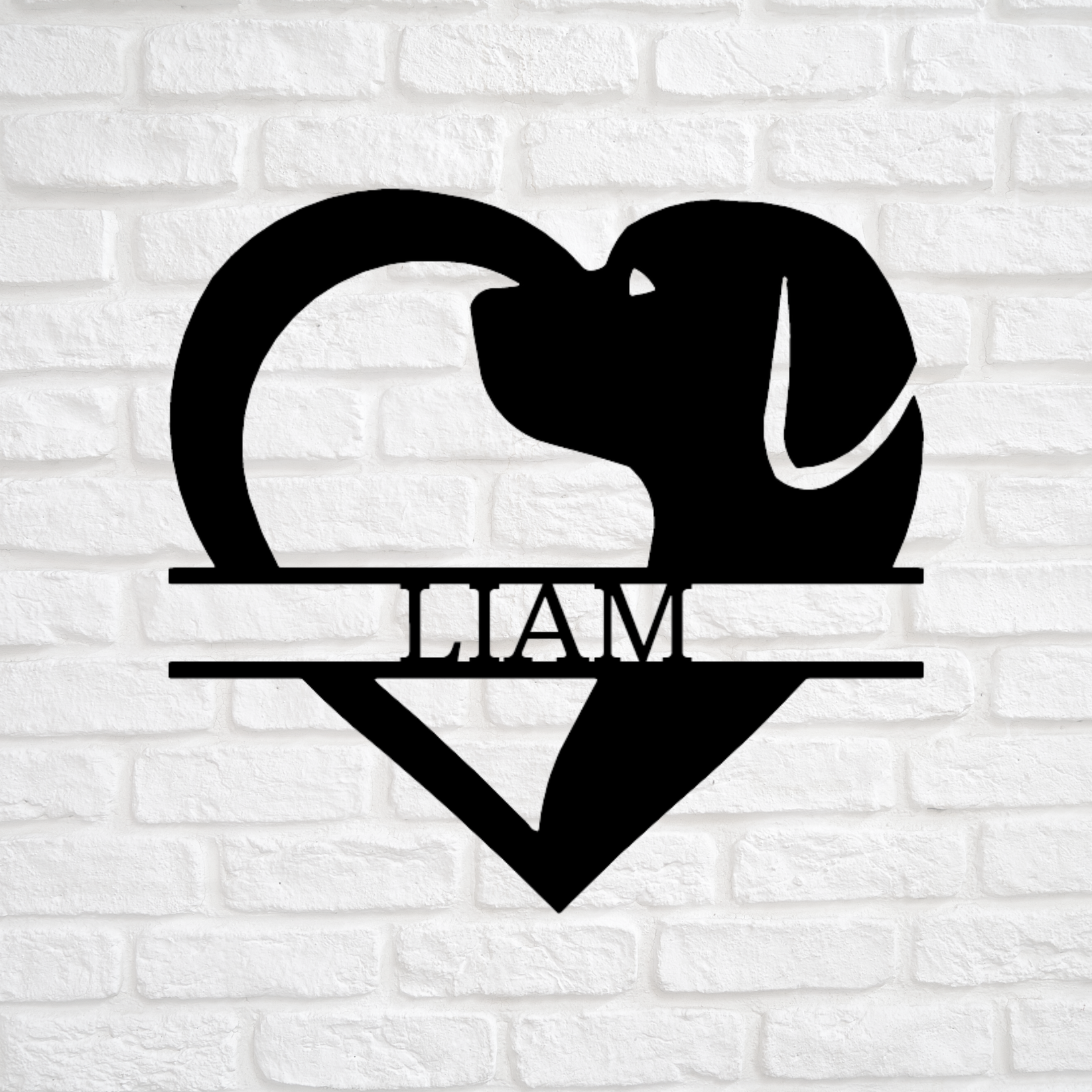 Part Of Your Heart - Custom Metal Memorial Sign - Dog Remembrance Gift ...