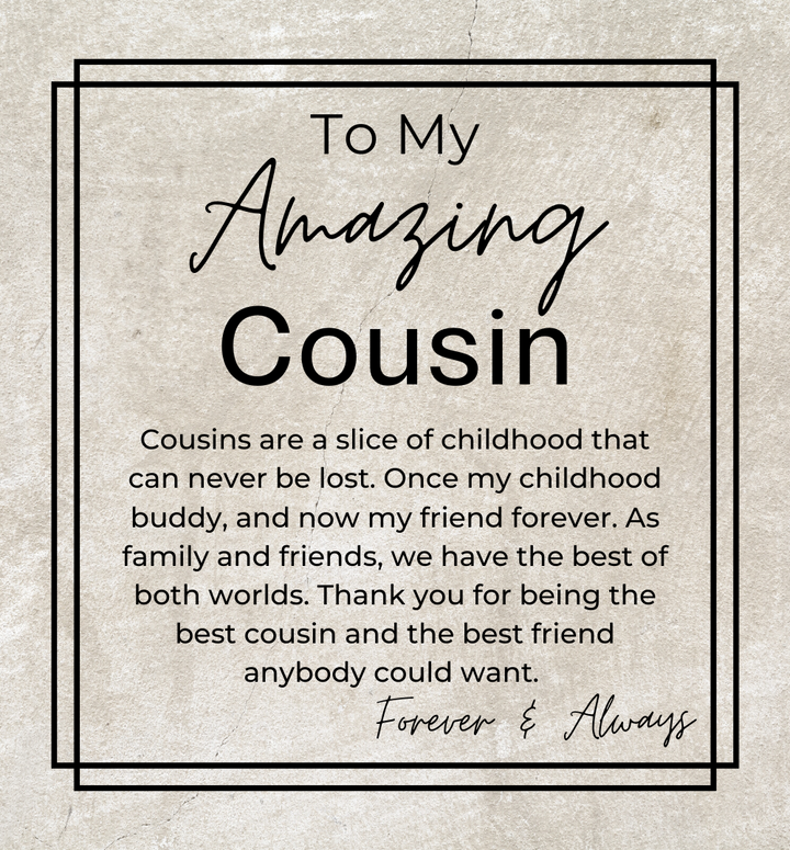 Thoughtful Gifts For Male Cousins - Necklaces, Watches & Signs ...
